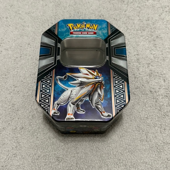 Pokemon | Toys | Pokemon Trading Card Game Tin Only Solgaleo Sun And ...